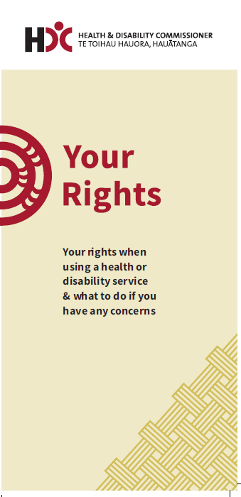 Your rights when using a health or disability service & what to do if ...